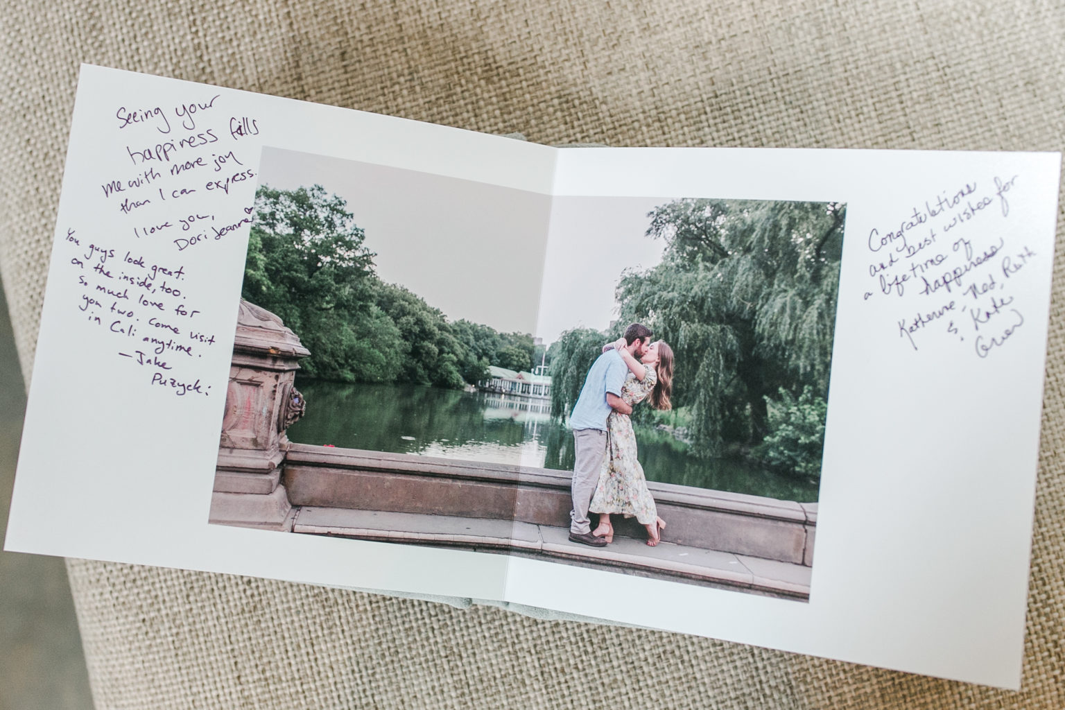 3 reasons to print your engagement photos in a guest signature book ...